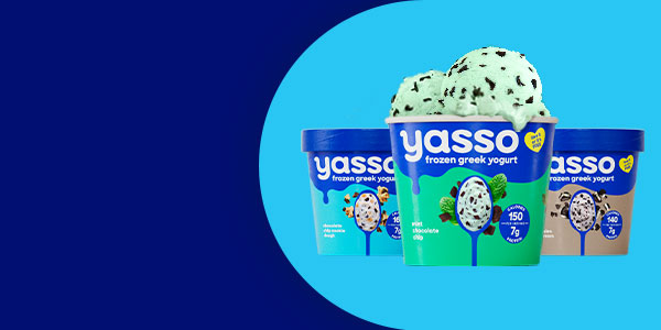 Yasso® Frozen Greek Yogurt 14oz coupon